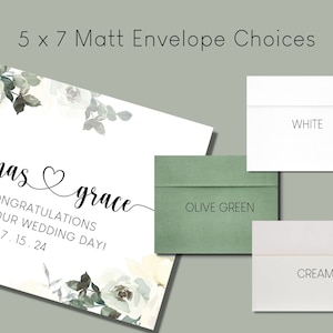 Custom Wedding Card to the Bride and Groom | Personalized Wedding Card ...
