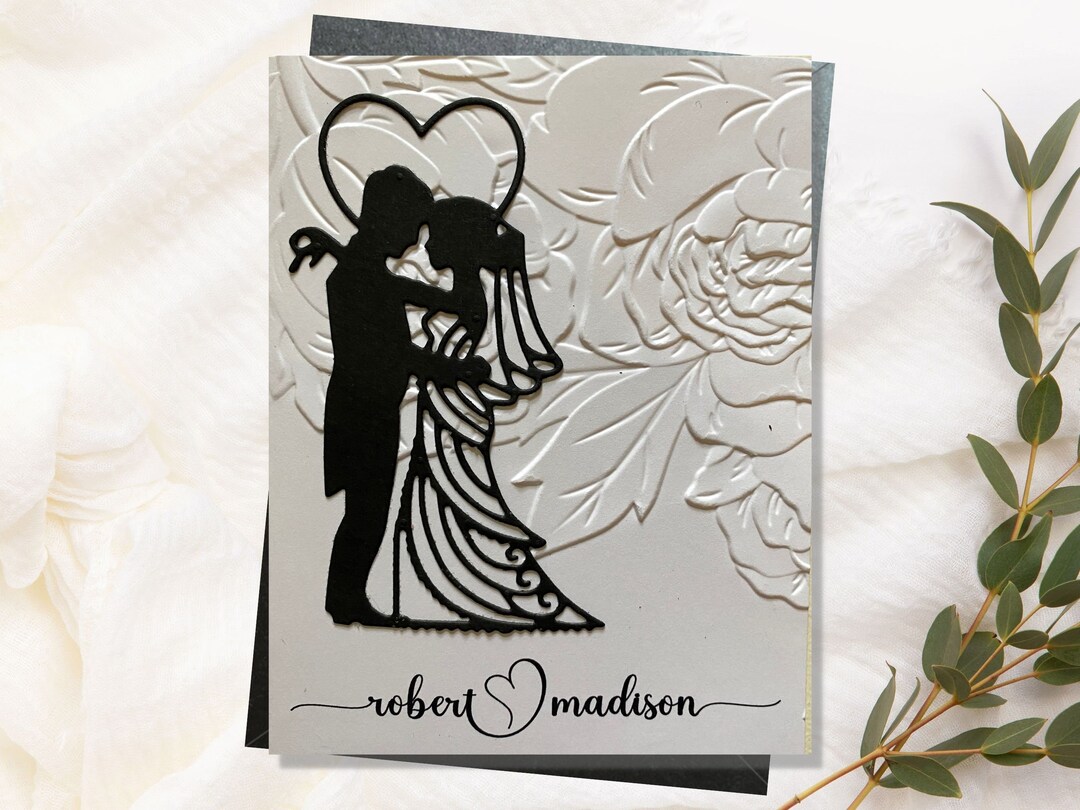 Personalized Wedding Card, Congratulations on Your Wedding, Custom ...