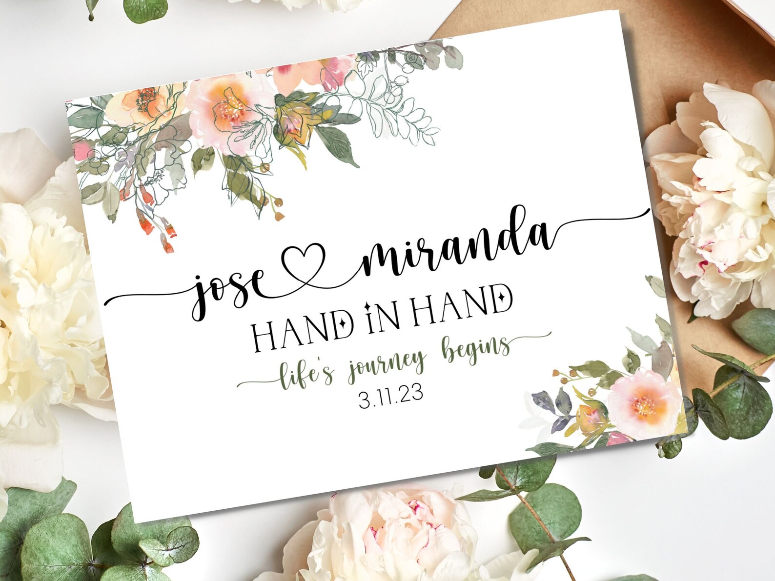 Custom Christian Wedding Card to the Bride & Groom - Etsy