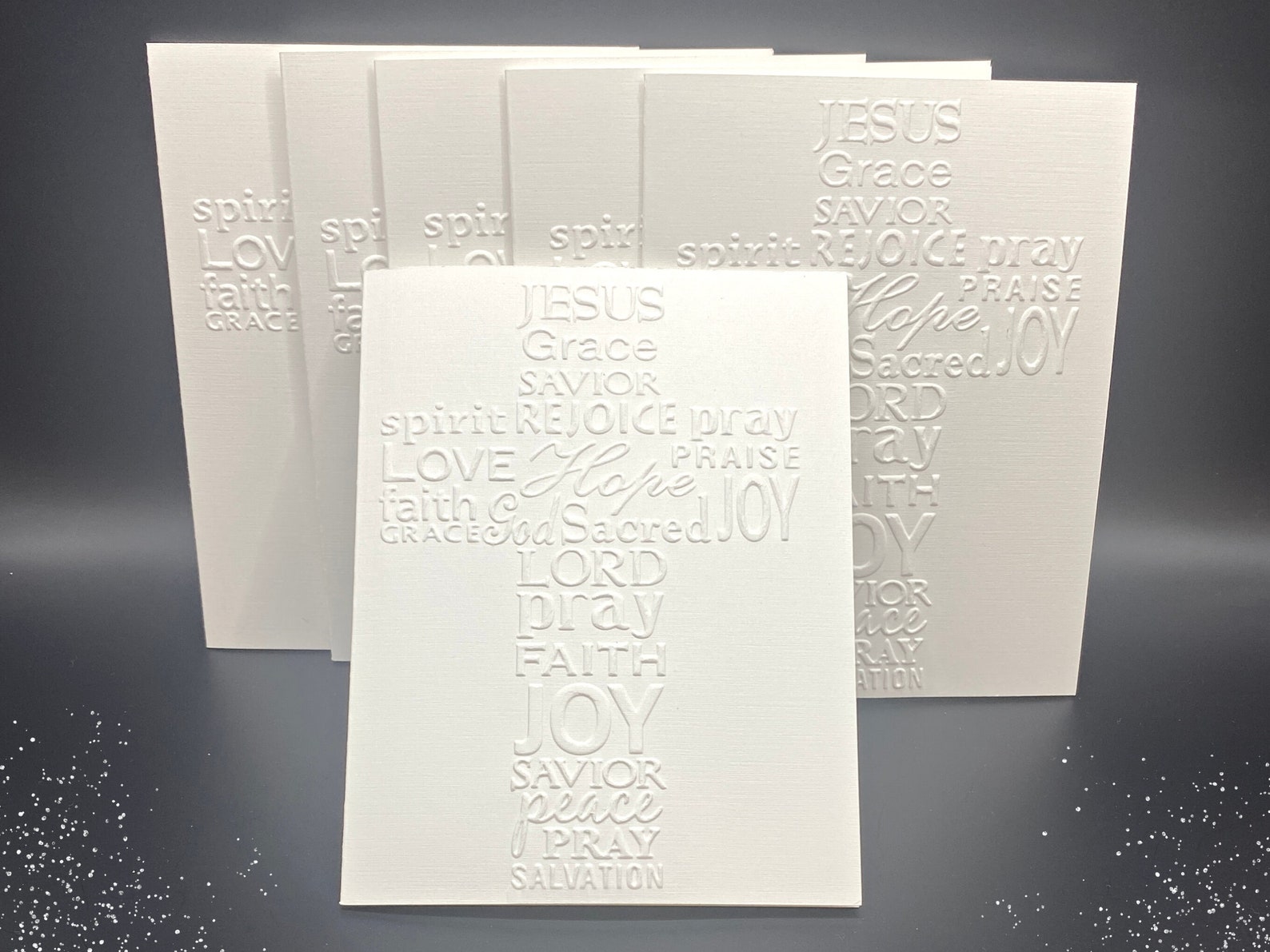 Christian Christmas Note Cards Set of 6 | Names of Jesus Card Set ...