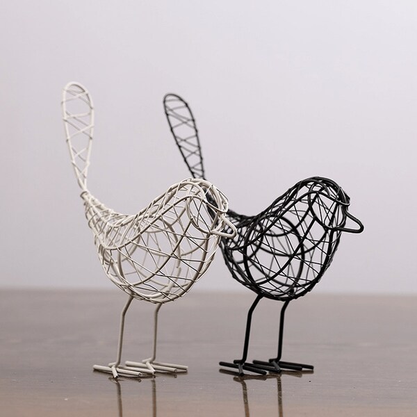 Wire Bird Sculpture - Etsy