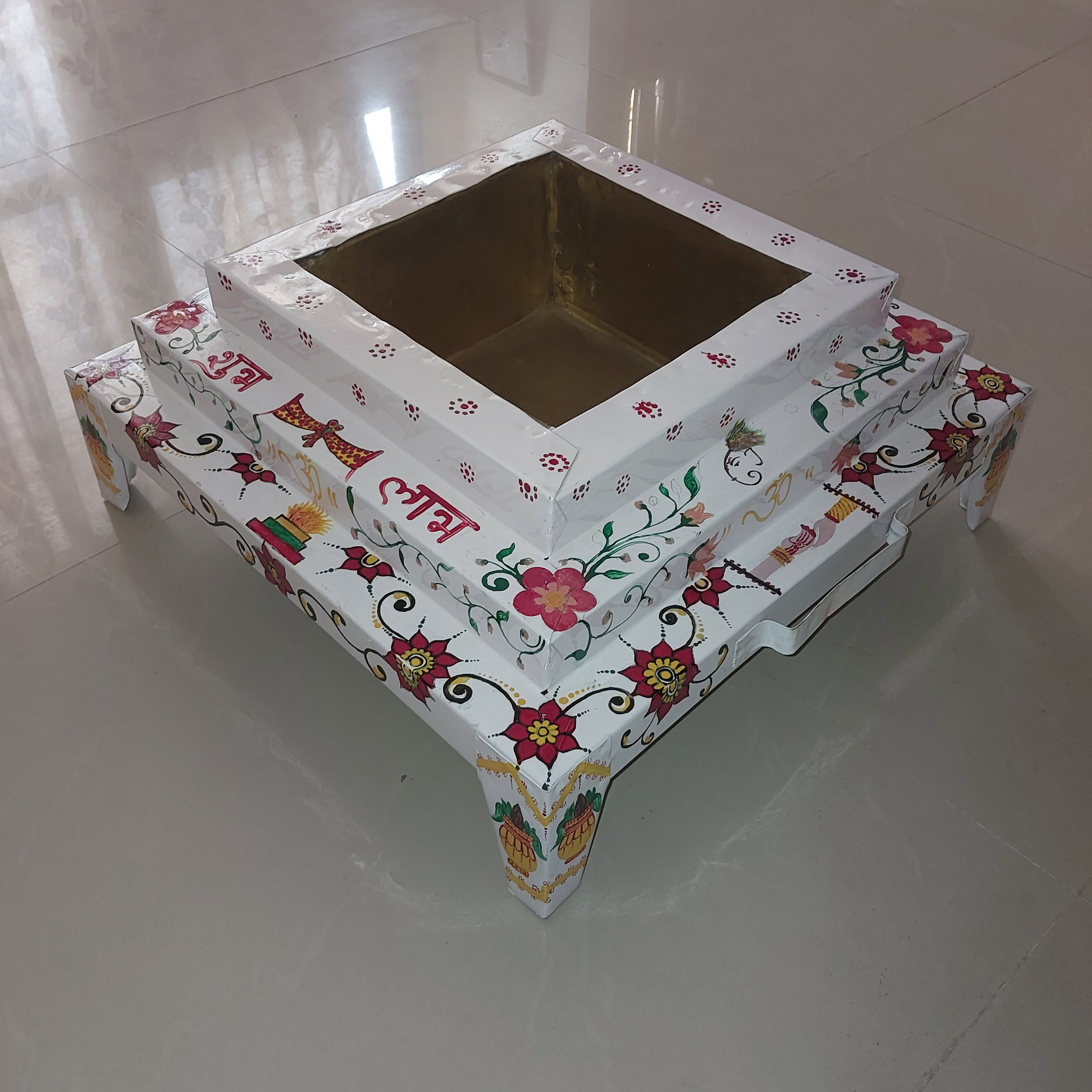 India Wedding Hawan Kund With Stand - Etsy