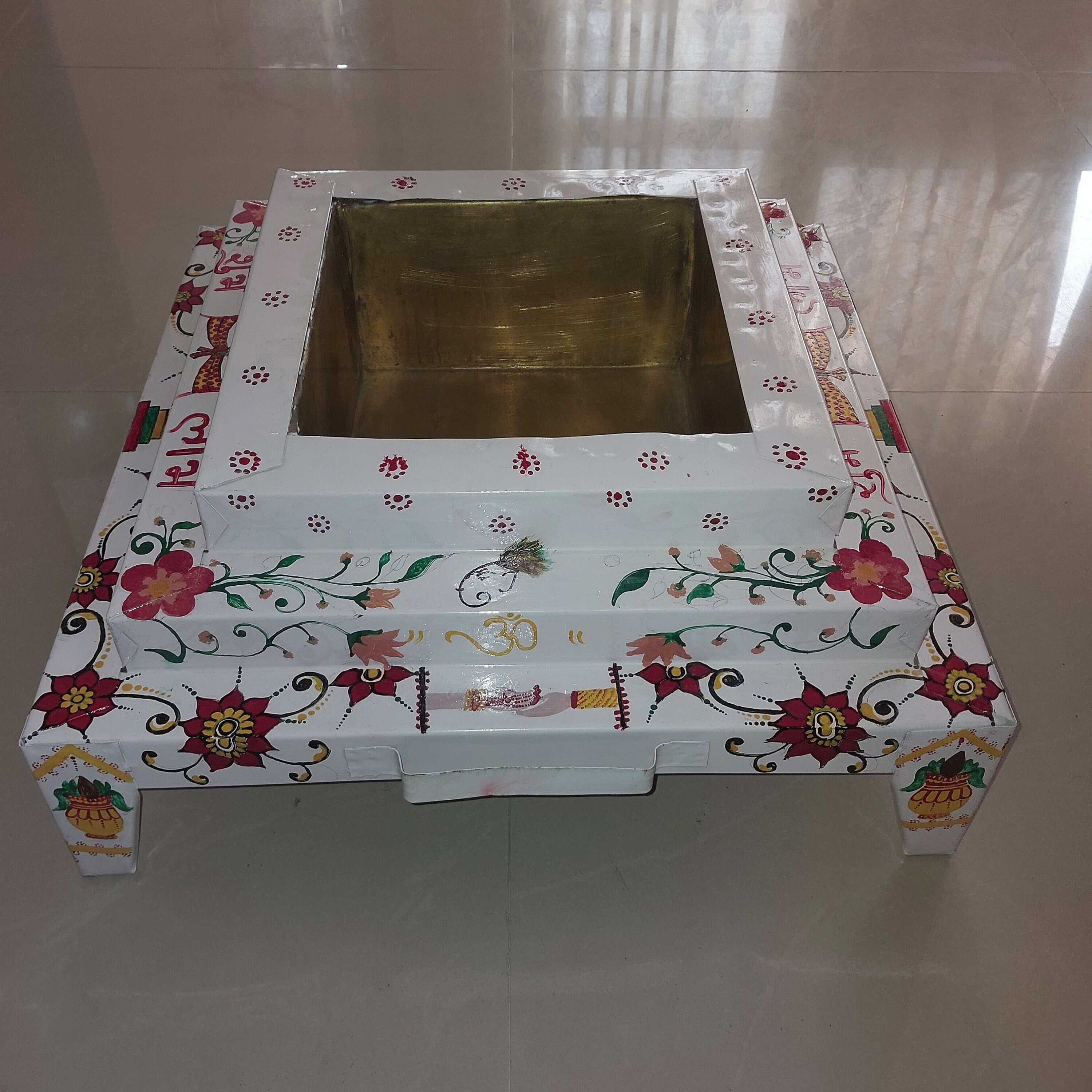 India Wedding Hawan Kund With Stand - Etsy