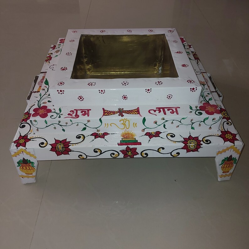 India Wedding Hawan Kund With Stand - Etsy