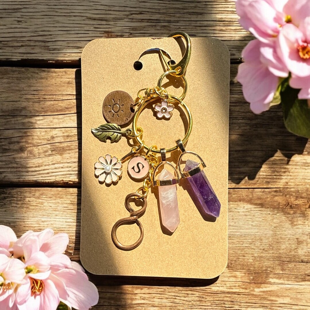 EVERLASTING LOVE - Infinity Symbol Bag Charm, Personalized Keychain ...