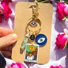 METAPHYSICAL Bag Charm, Keyring Green Fluorite Natural Stone the Star ...