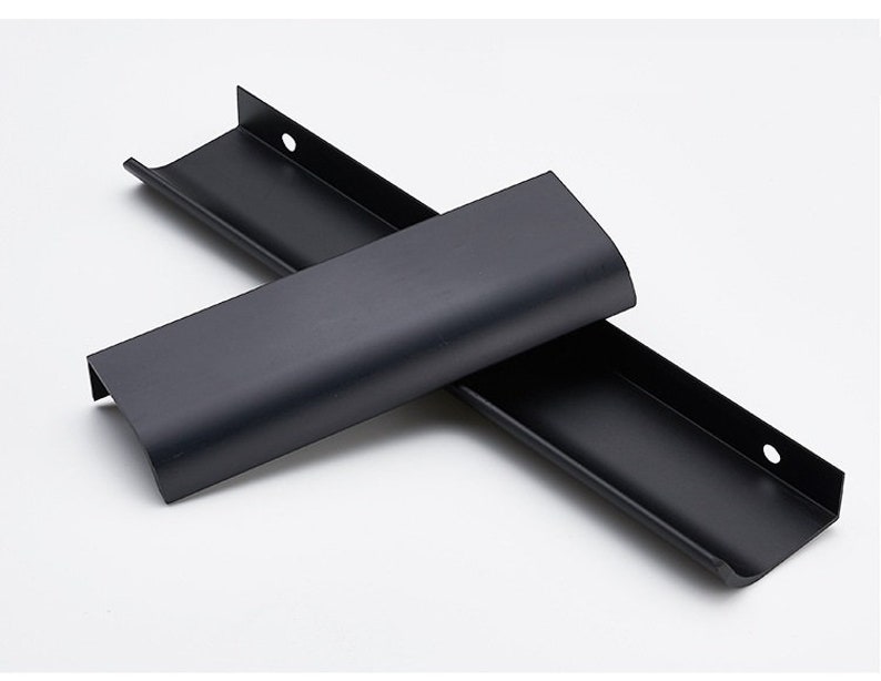 Aluminum Alloy Curved Handle Lip Pull Rounded Cabinet Drawer Handle ...