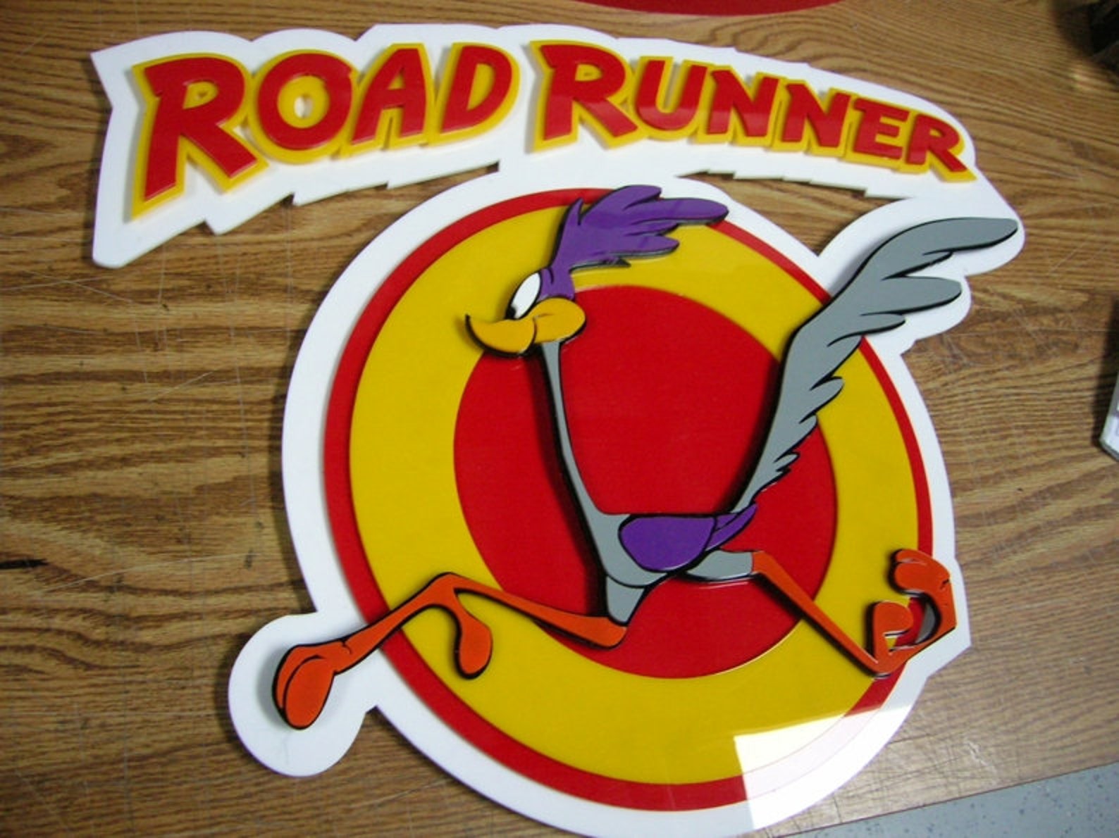 ROADRUNNER Plymouth 3D Sign Art Garage Man Cave Display Car - Etsy UK