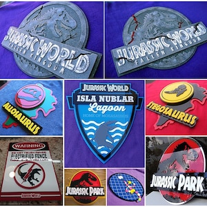 T Rex 3D ART SIGN Jurassic Park Dinosaur Paddock Movie Kids Room Theme ...