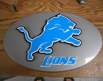 Detroit Lions Sign - Etsy