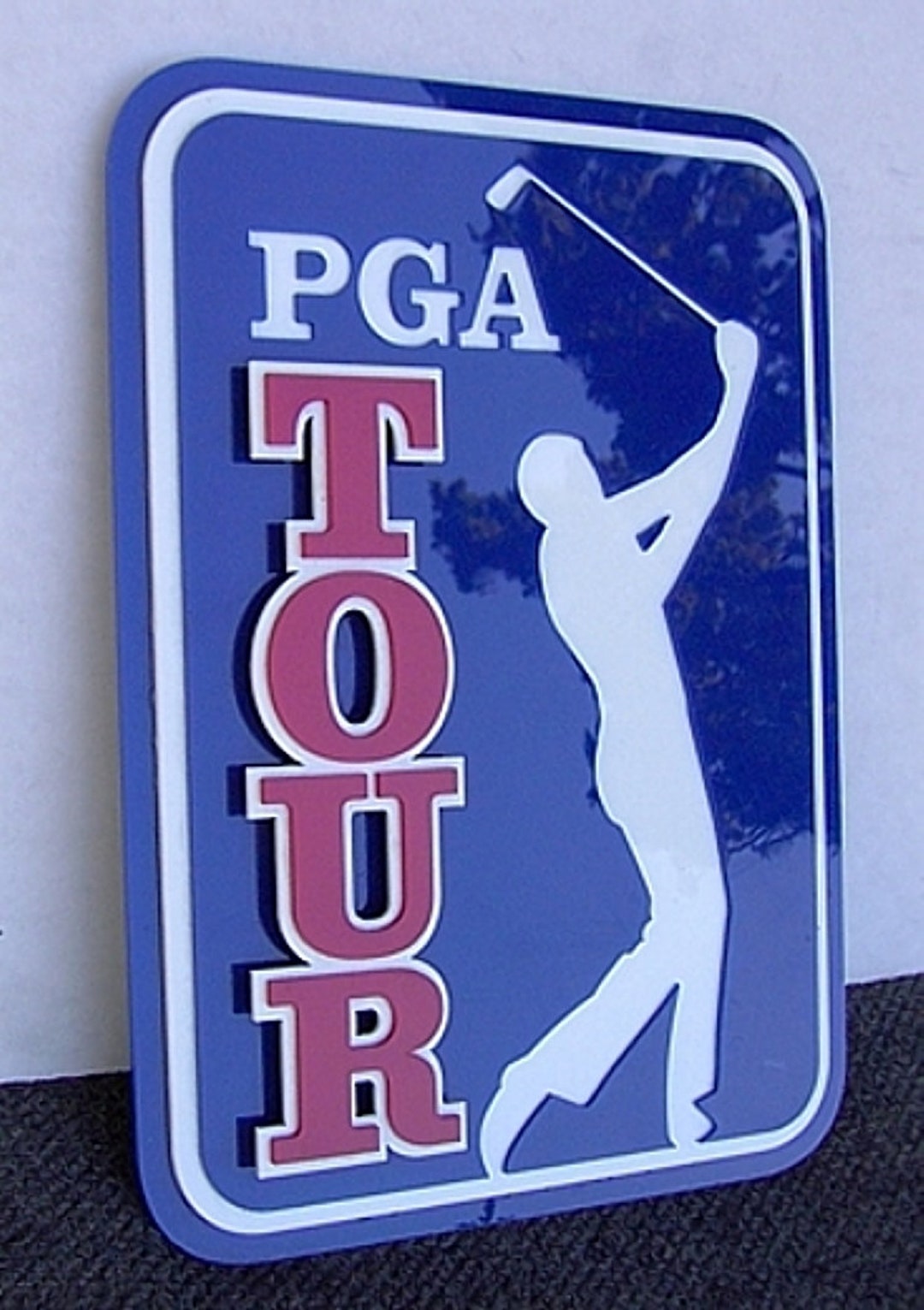 PGA TOUR 3D Sign Art Golf Games Course Gaming Console World Man Cave ...