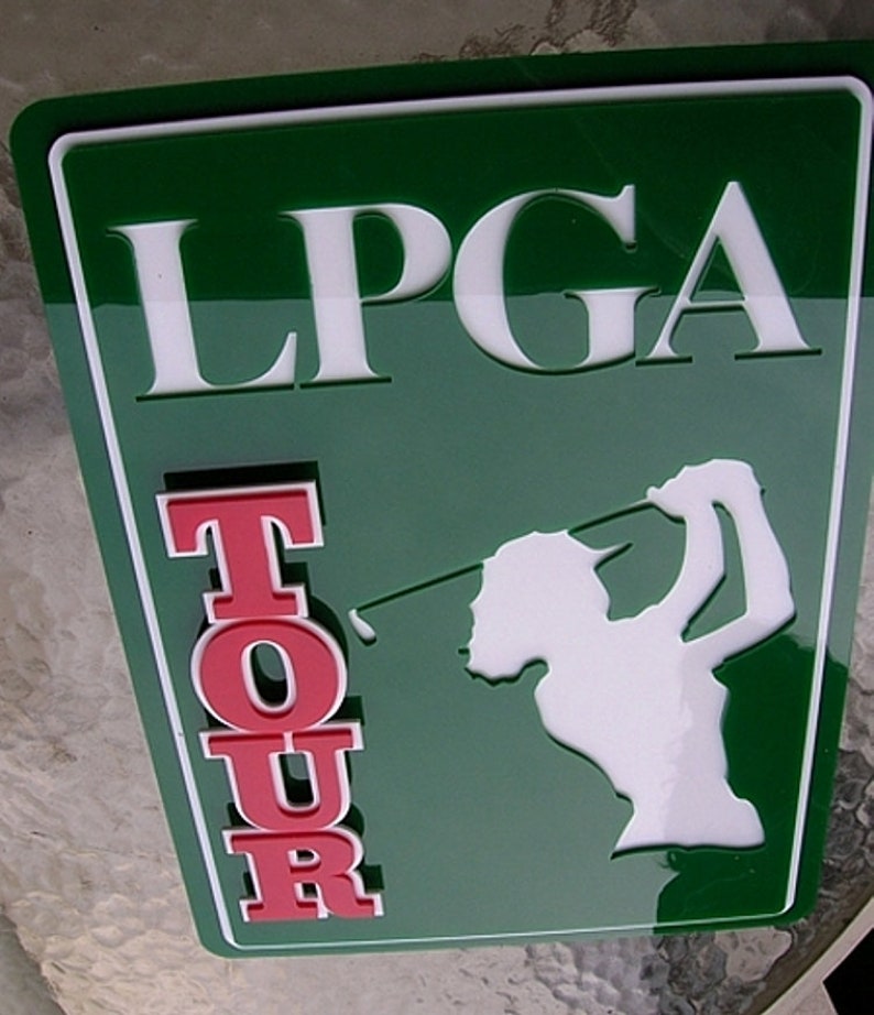 PGA TOUR 3D Sign Art Golf Games Course Gaming Console World Man Cave ...