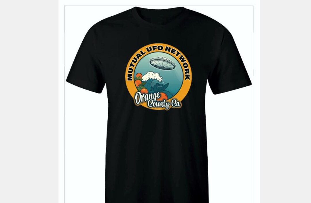 UFO Shirt UAP Mutual Network Oc - Mens Womens Sizes Orange County New ...