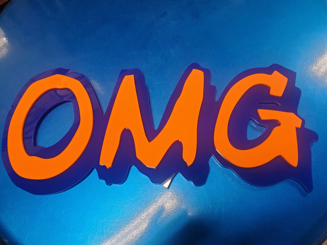 METS OMG 3D Sign Art 16 Inch Decor Sign Art 3-D New Brooklyn Playoffs ...