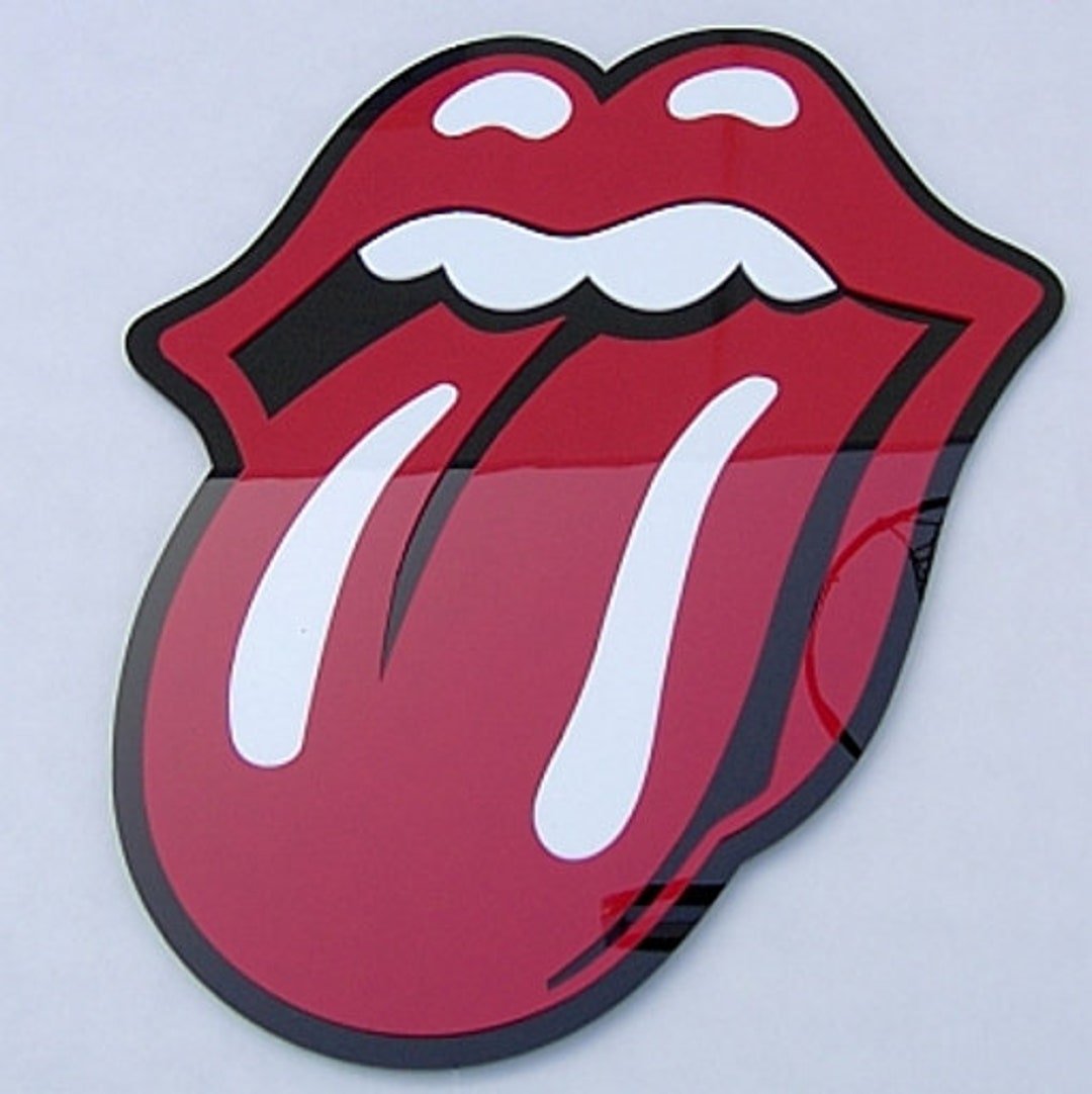 Rolling Stones Tongue 3D Sign ART Logo Custom Fender Stratocaster Music ...