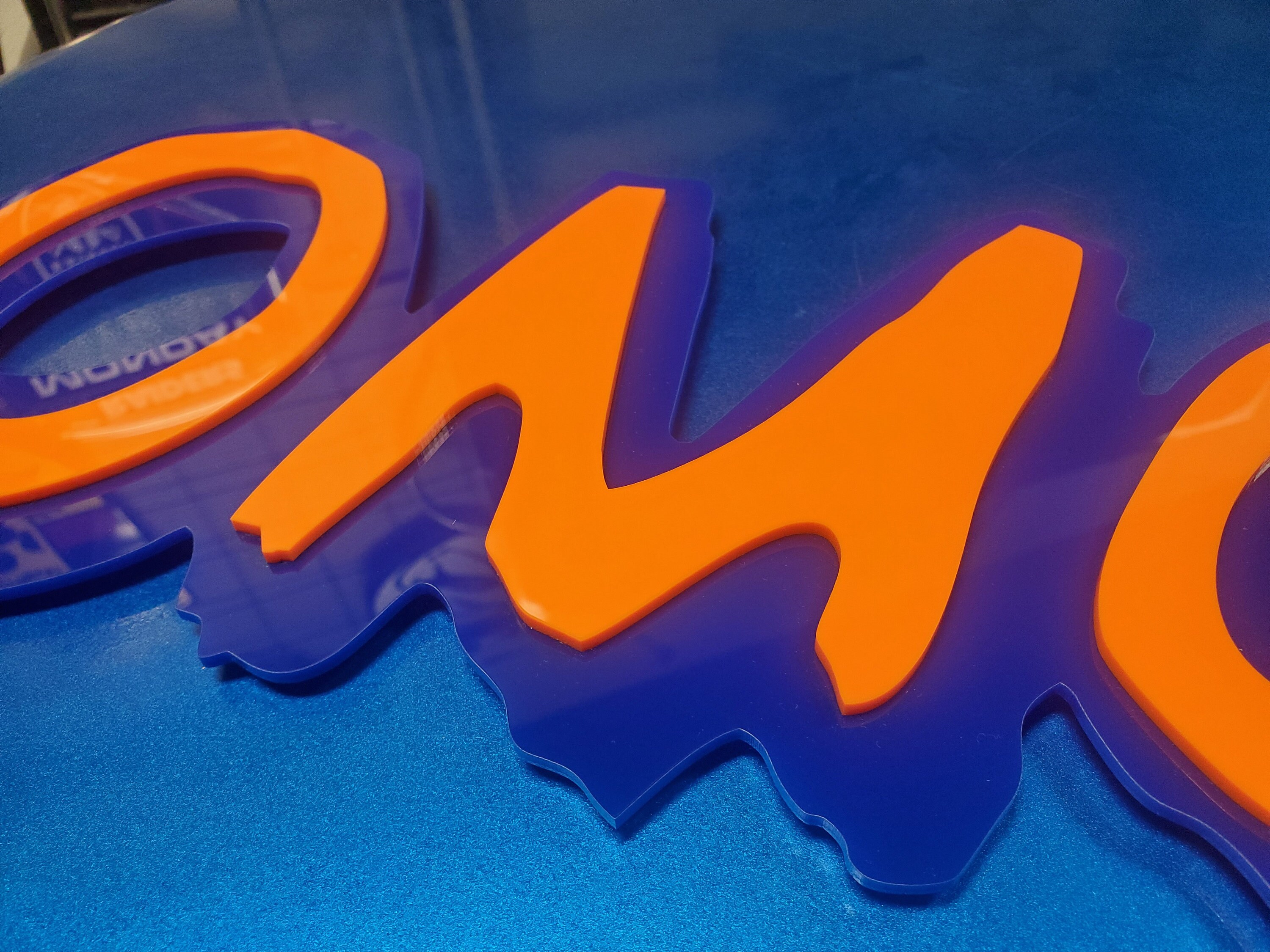 METS OMG 3D Sign Art 16 Inch Decor Sign Art 3-D New Brooklyn Playoffs ...