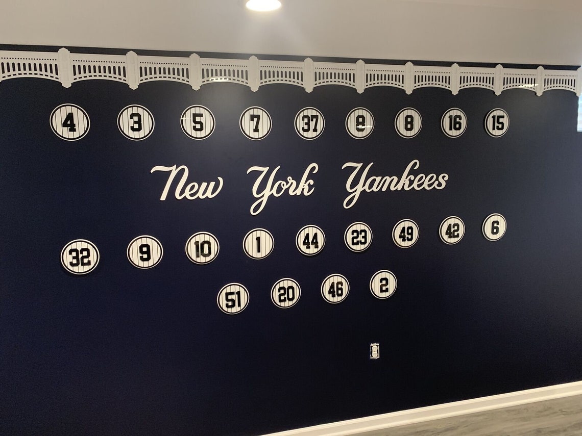 Yankees STADIUM FACADE 3D Sections 14 Pieces of 12.75 X 7.8 Fence Decor ...