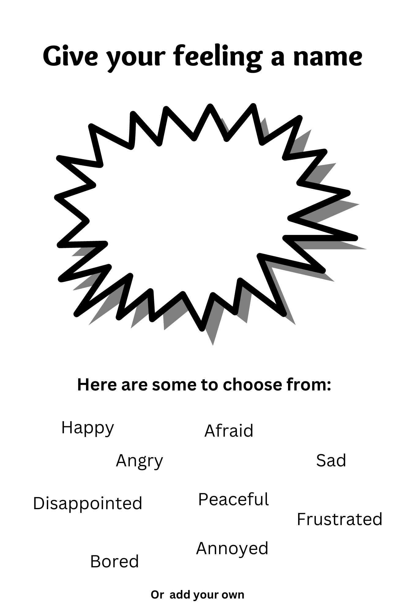 Getting to Know Your Feelings: A Workbook for Kids - Etsy