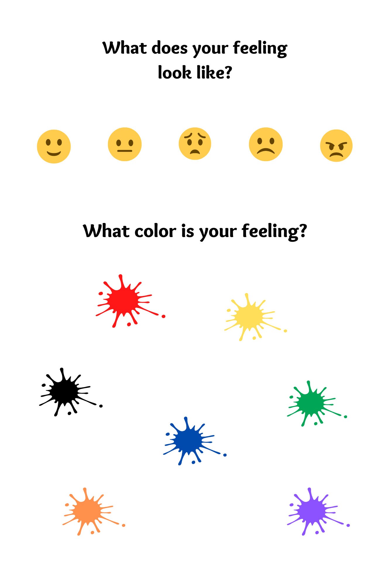 Getting to Know Your Feelings: A Workbook for Kids - Etsy