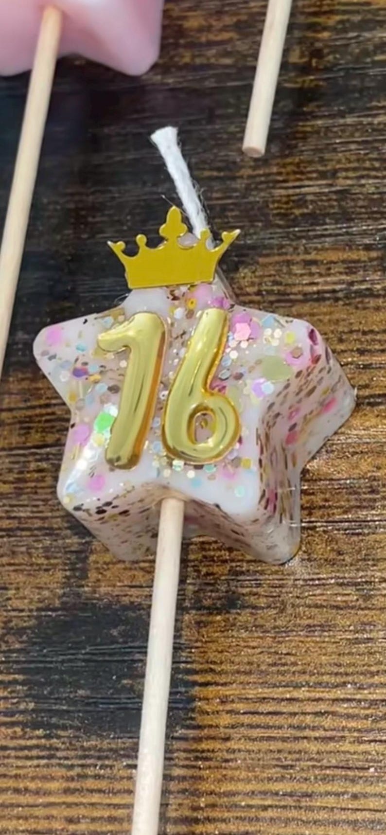 16 Wishes Candles, Sweet 16 Single Candles, Matchbox + Both Wishlists ...