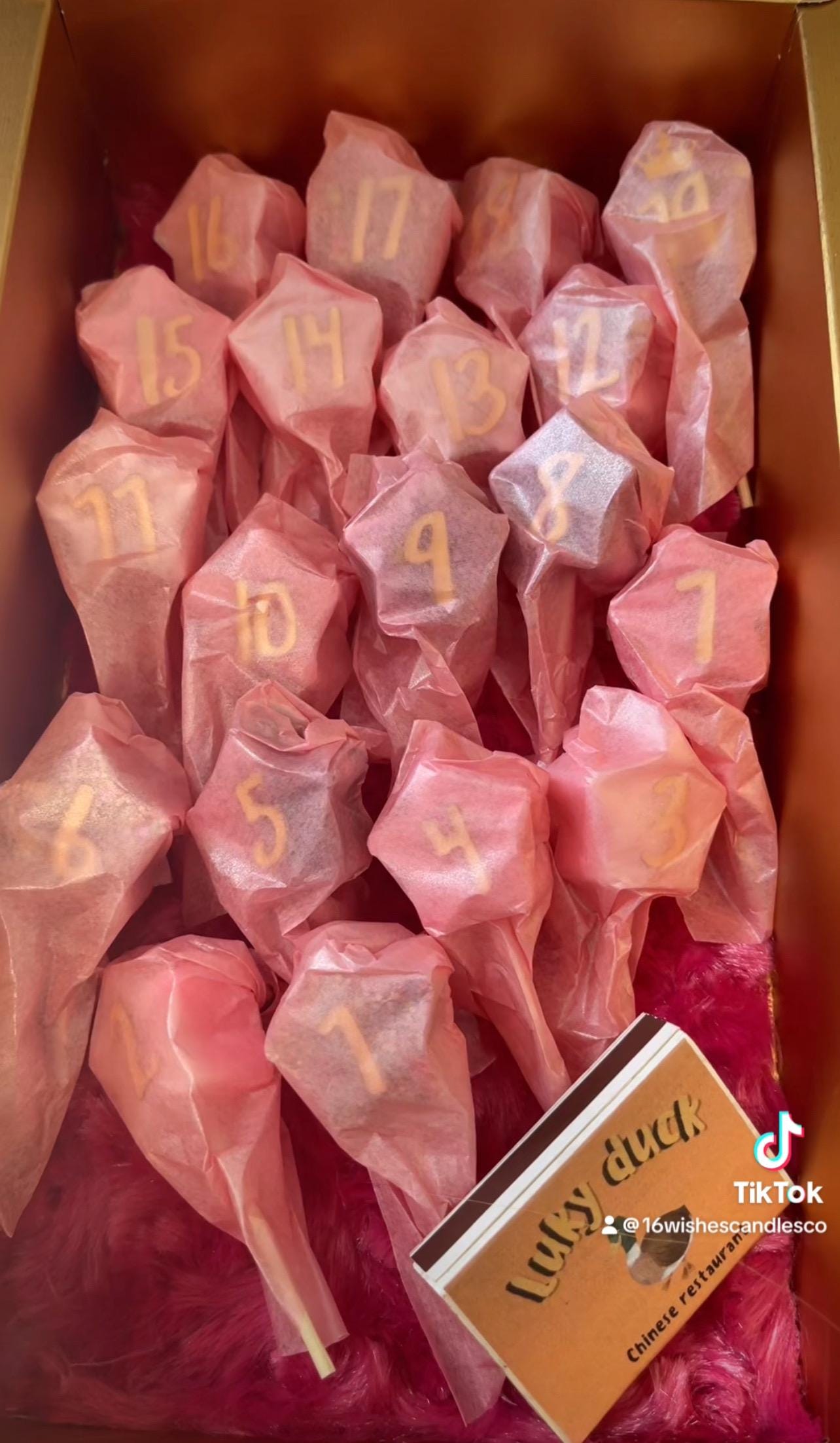 Sweet 19 Wishes Candle Box, Luckyduck Matchbox, 16 Wishes, 16 Wishes ...