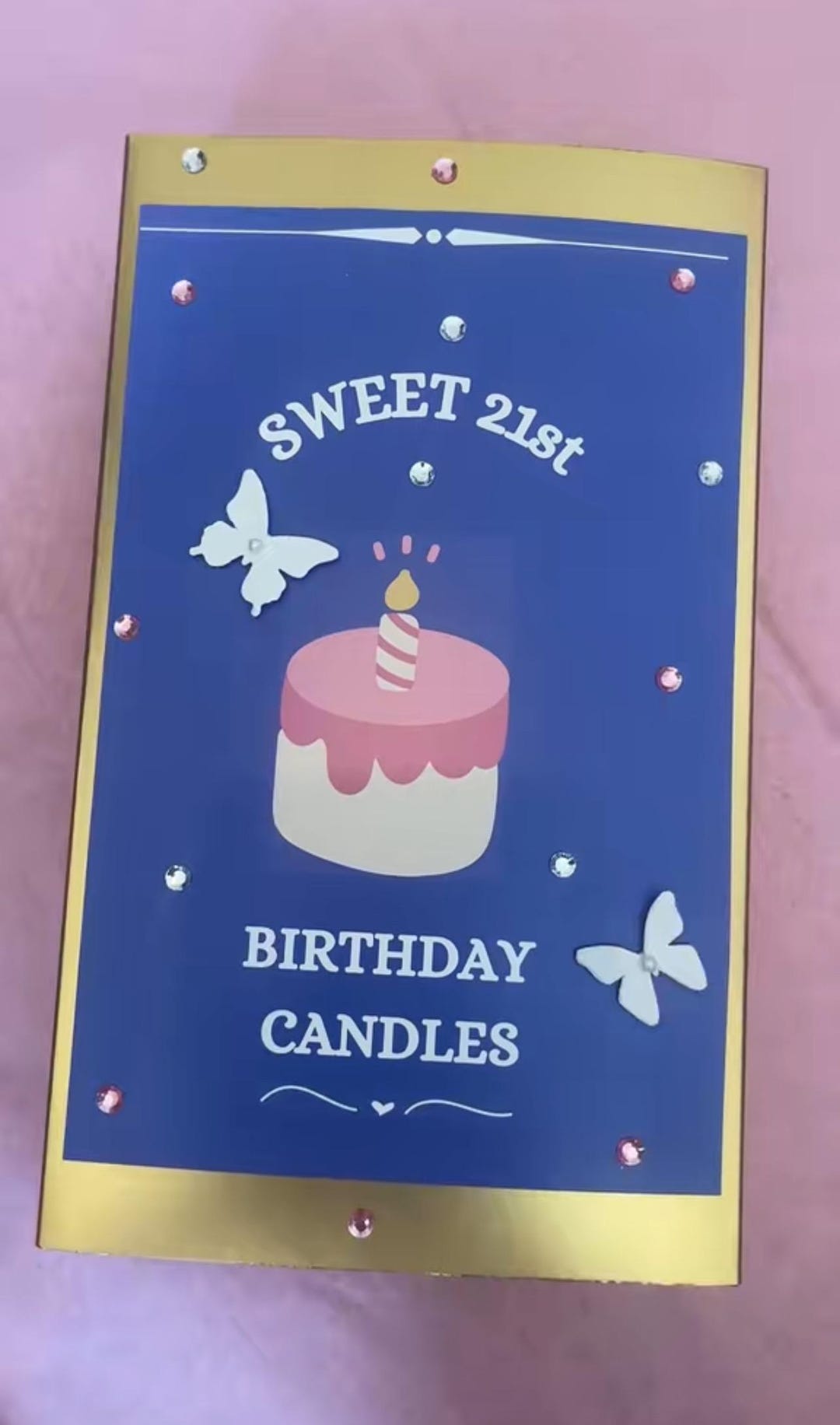 Sweet 21 Candles Box 16 Wishes Candle Box Lucky Duck Matchbox Abby ...