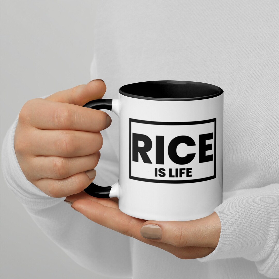 Rice is Life Mug, Rice Lover Mug, Filipino Humor, Filipino Pride ...