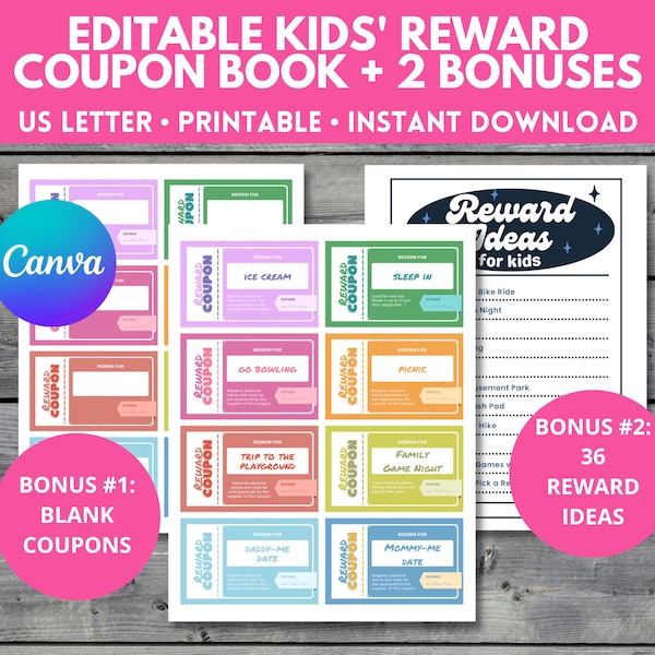 Reward Coupons - Etsy