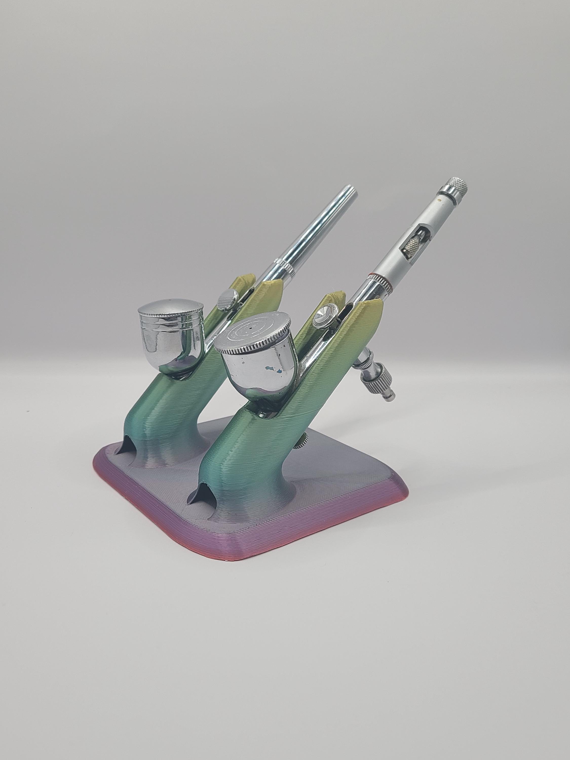 Personalized 3D Printed Airbrush Holder: Custom Airbrush Stand - Etsy