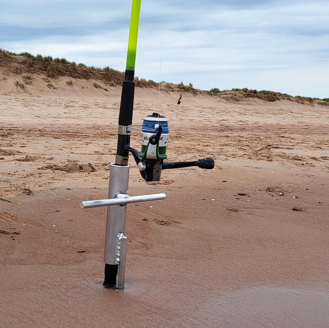 Bank Rod Holder, Aluminum Fishing Pole Holder, Ground Spike Rod Holder ...