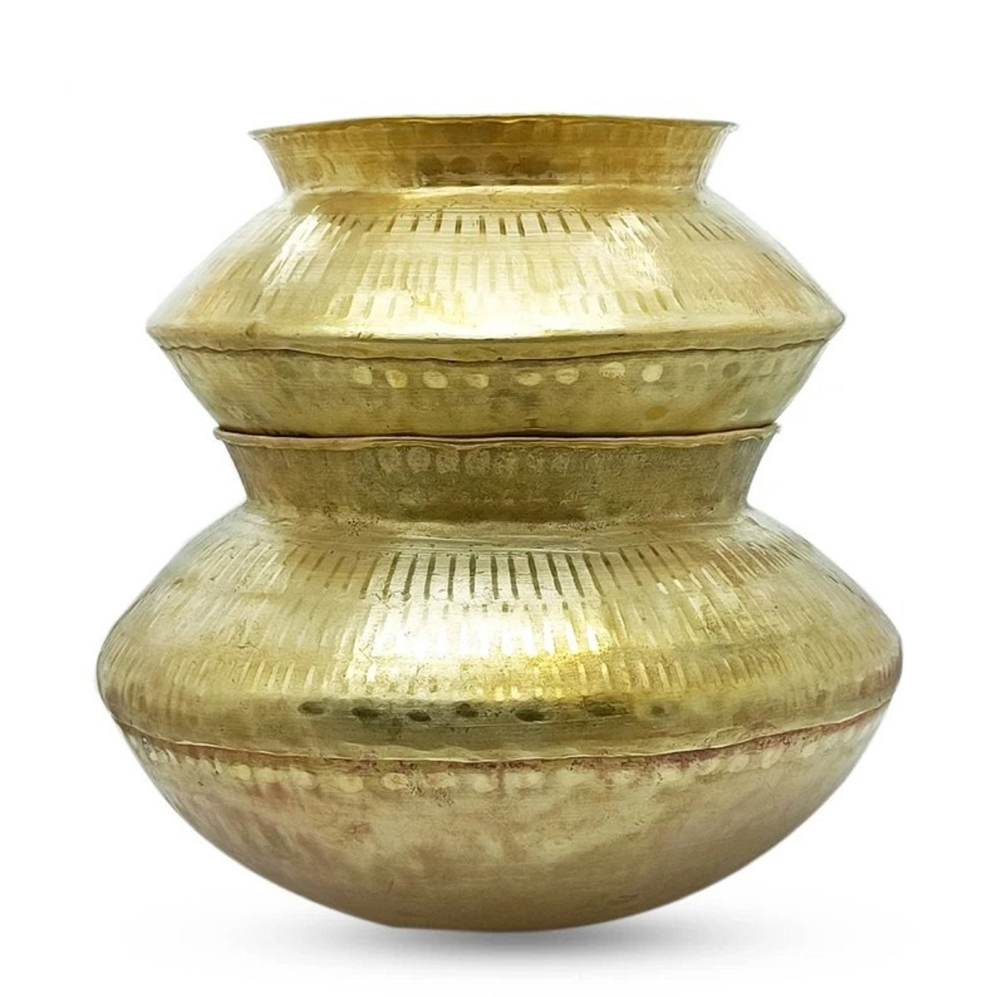 Handmade Brass/biryani Handi/sipri/degchi/bhagona/cooking Pot/mirror ...