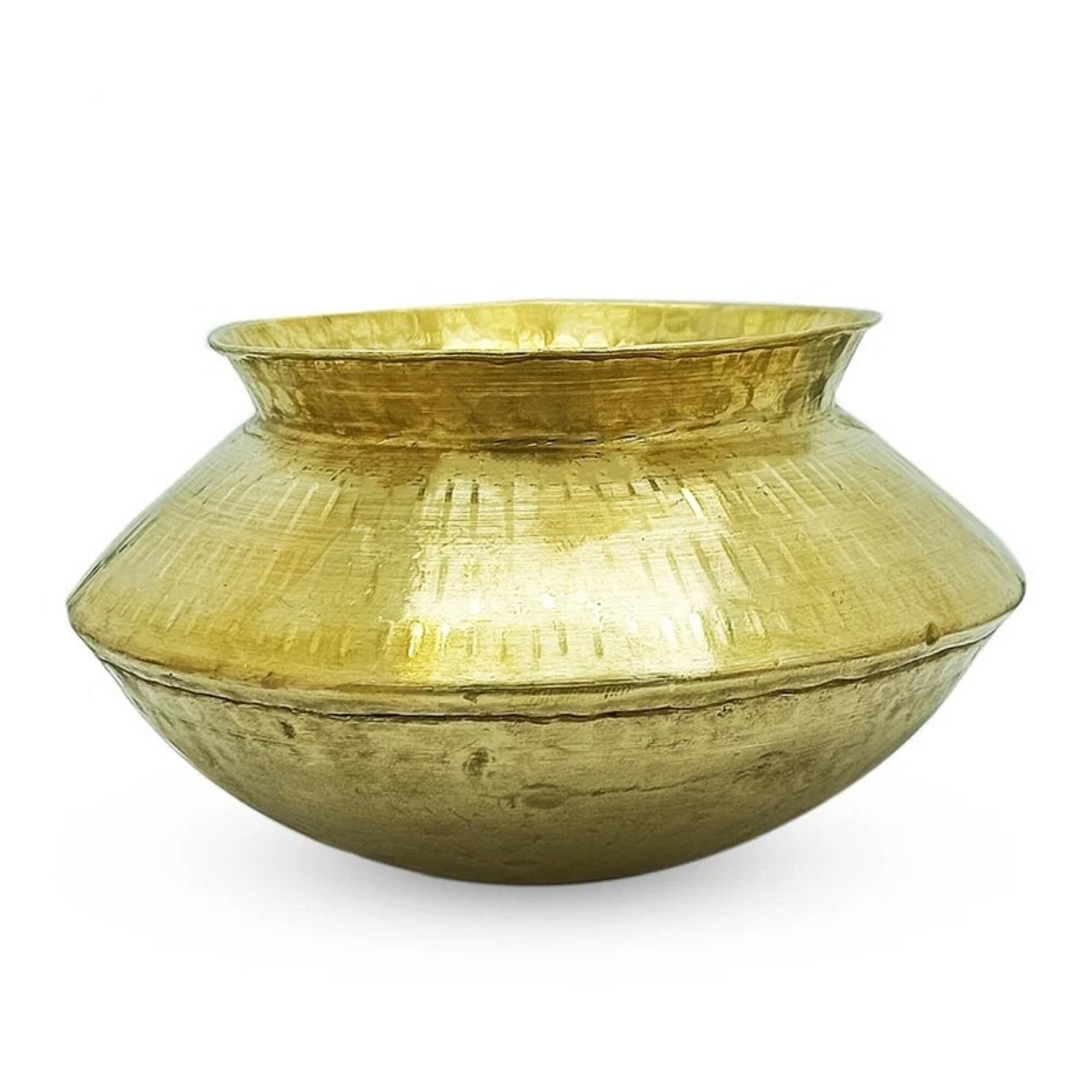 Handmade Brass/biryani Handi/sipri/degchi/bhagona/cooking Pot/mirror ...