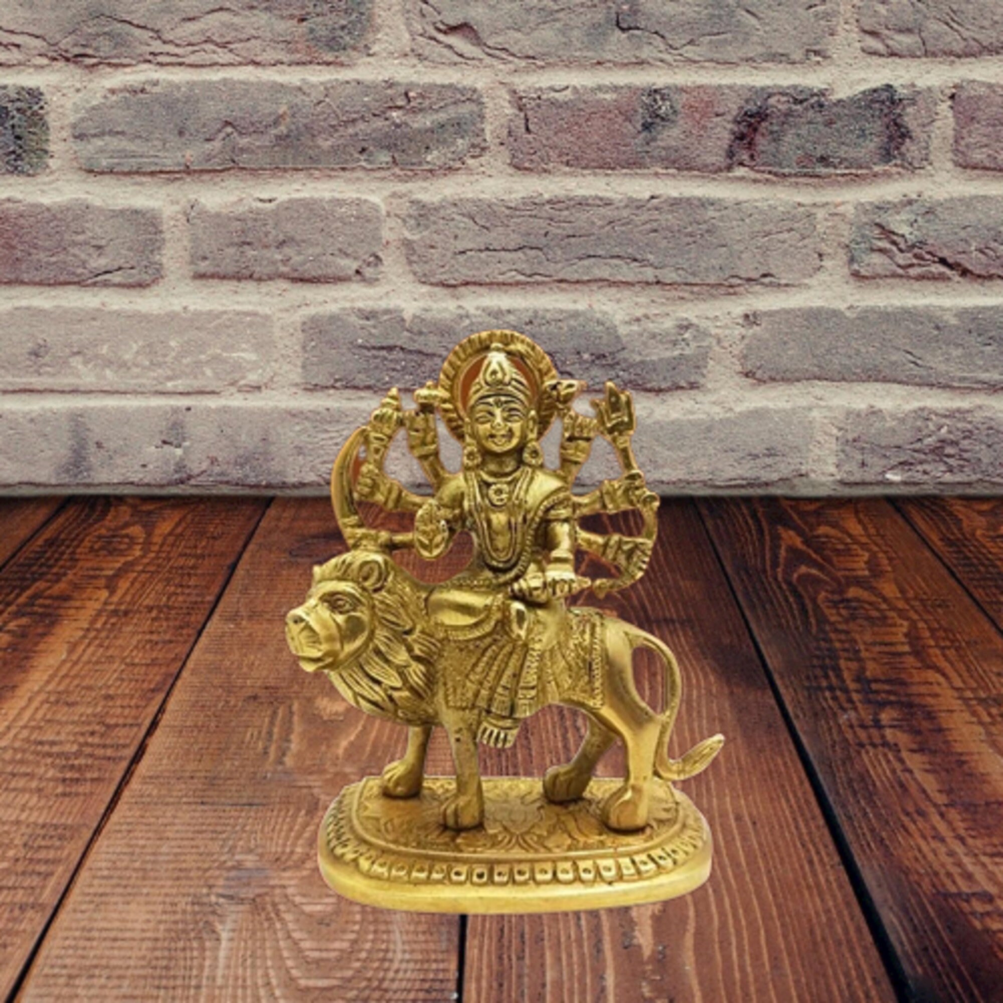 Brass Durga Maa Idol Durga Puja Gift Durga Statue Hindu Goddess of ...