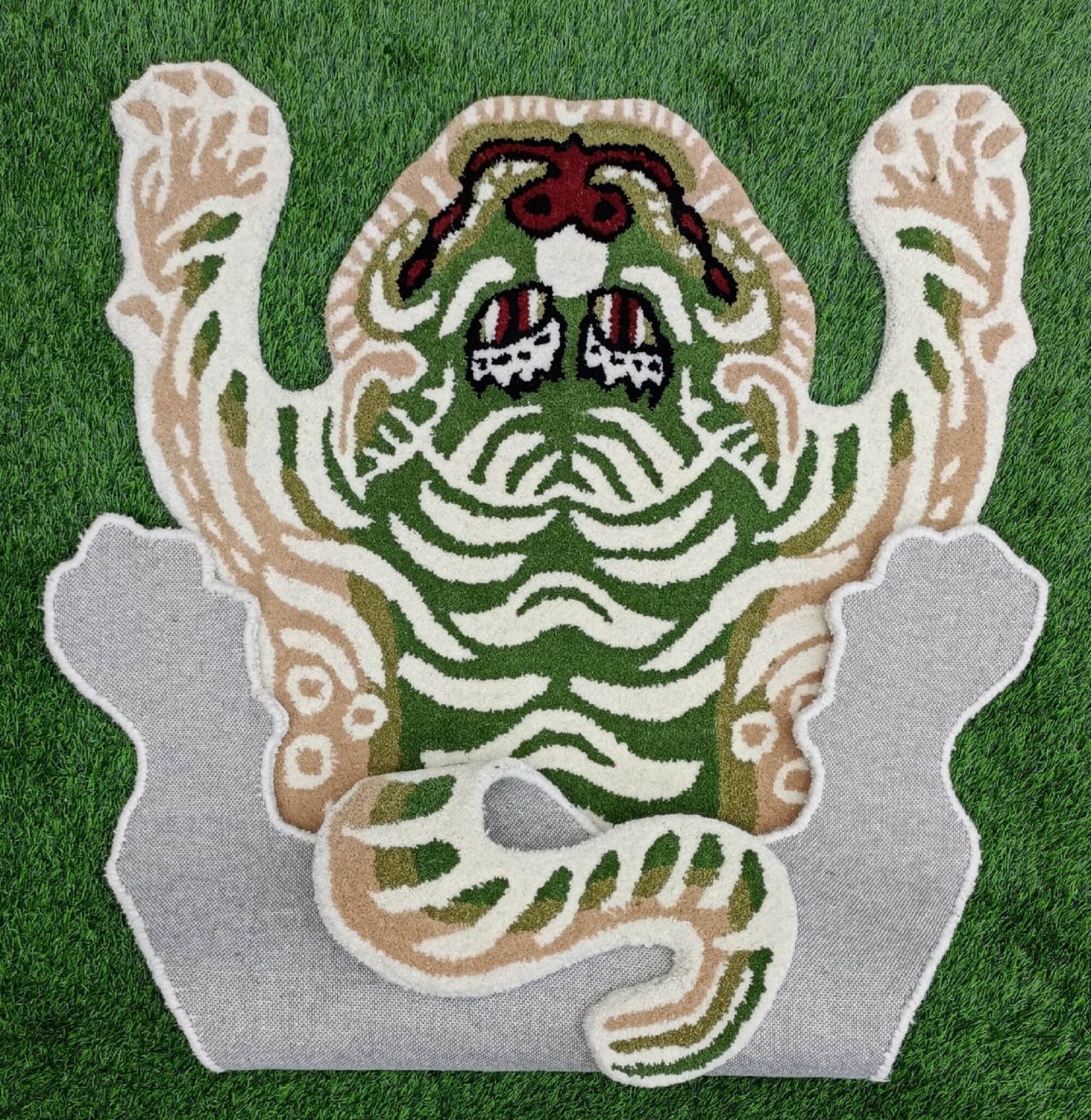 Dual Colour Tibetan Tiger Rug 3x5 for Home Décor and Gifting for ...