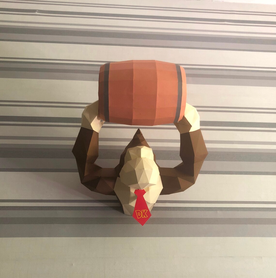 The Donkey Kong 3d Paper Model, Make Your Own Paper Model Donkey Kong ...