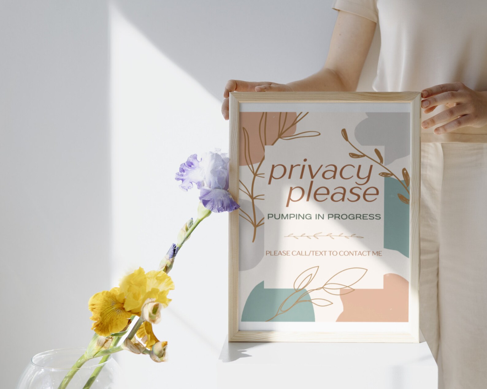 Pumping Sign Pdf/png, Baby Shower Gift, Printable Pdf/png ...