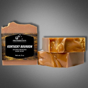 Kentucky Bourbon Natural Shea Butter Bar Soap for Men and Women - Etsy