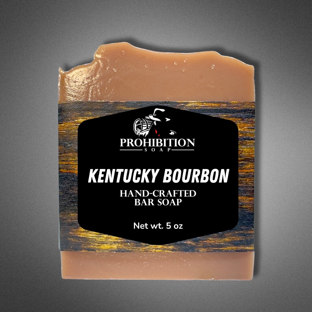 Kentucky Bourbon Natural Shea Butter Bar Soap for Men and Women - Etsy