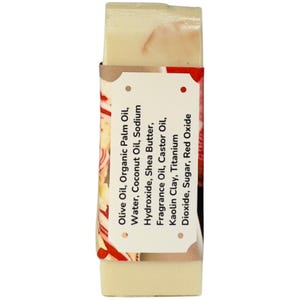 Peppermint Bark Natural Shea Butter Bar Soap for Men and Women - Etsy