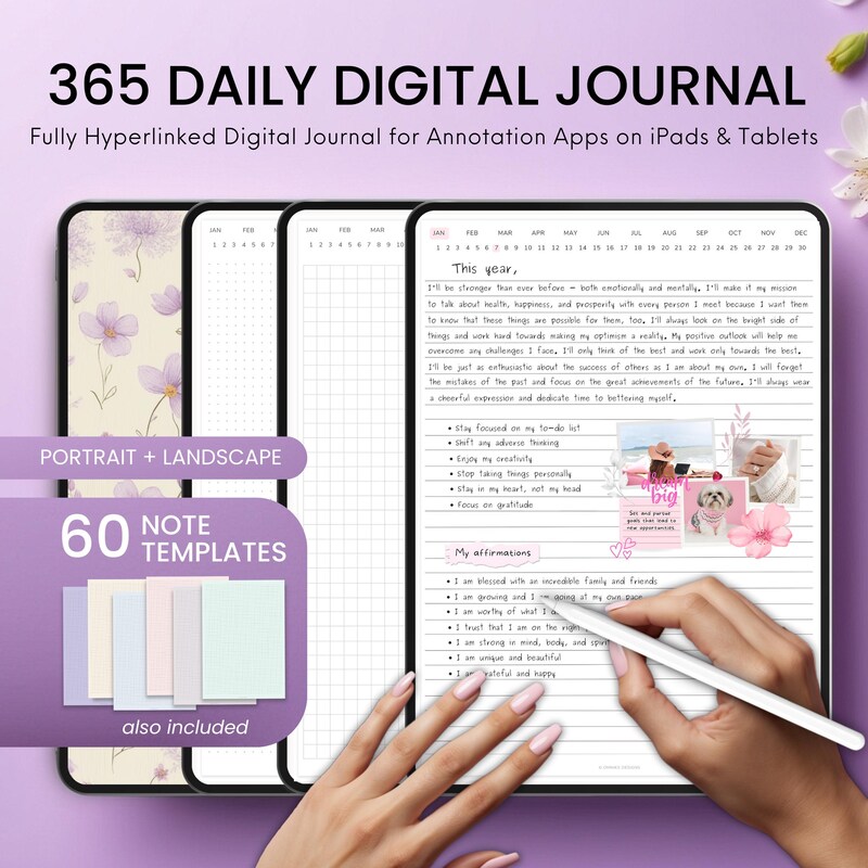 Goodnotes Template - Etsy