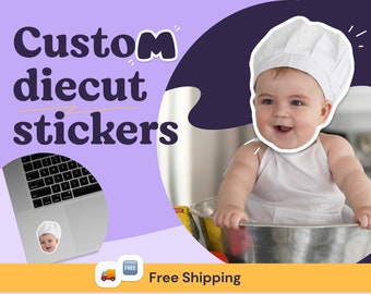 Custom Baby Face Stickers - Etsy