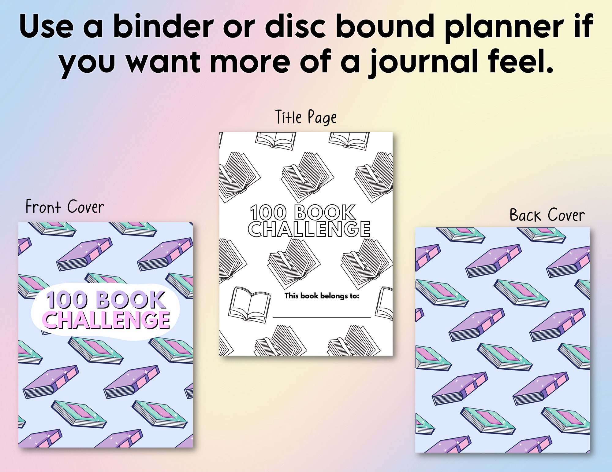 Summer Reading for Kids, 100 Book Challenge, Printable Reading Log ...