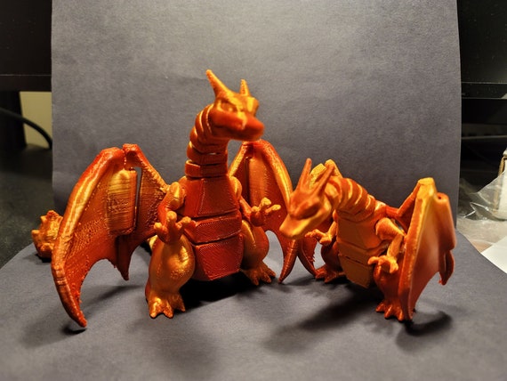 Articulated Charizard 3D Print | Etsy