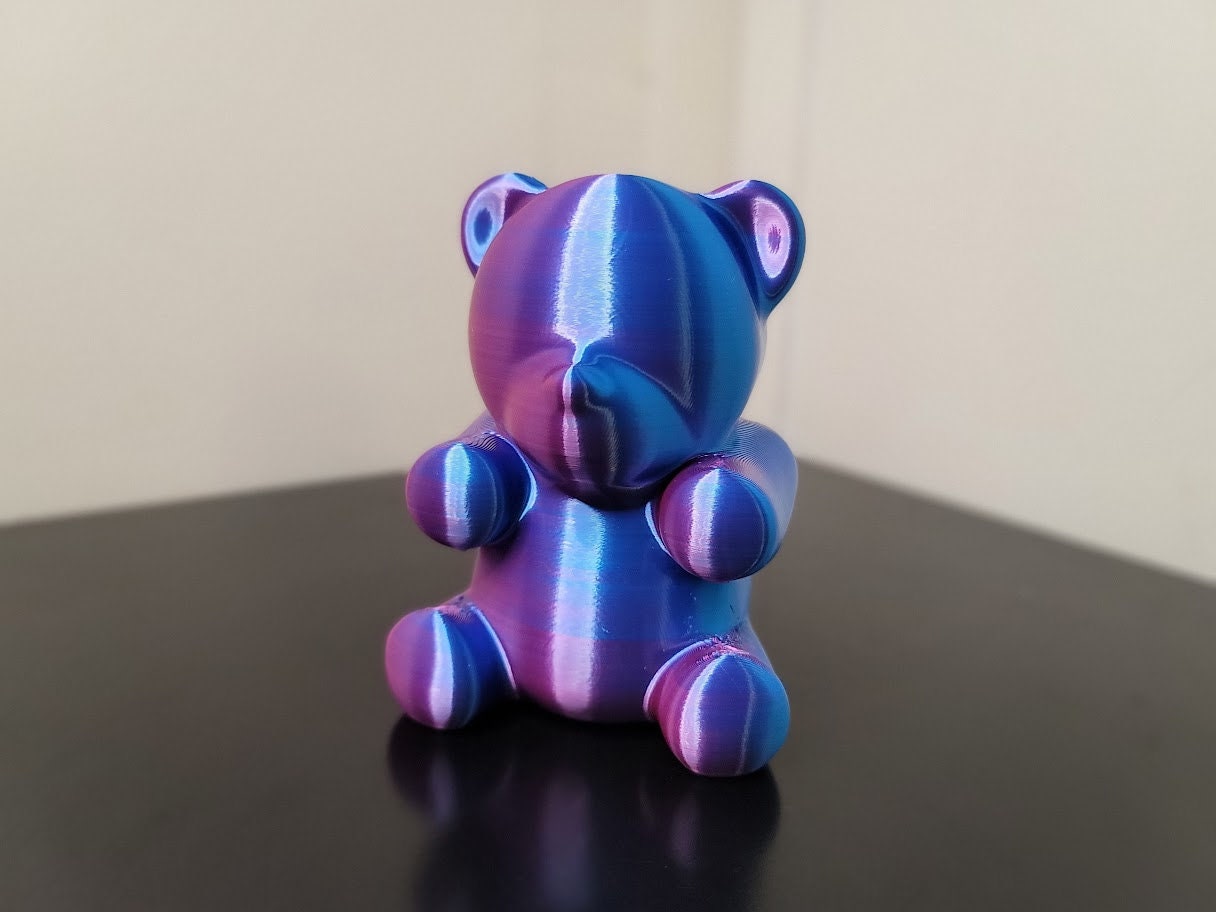 3D Printed Gummy Bear Figure - Etsy