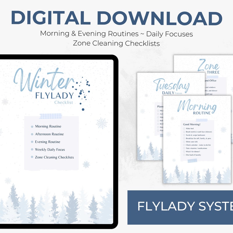 Fly Lady Printable - Etsy