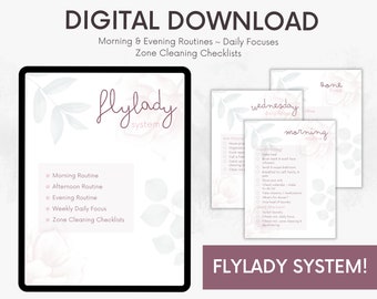 Printable Flylady Control Journal Fly Lady Planner Zone - Etsy