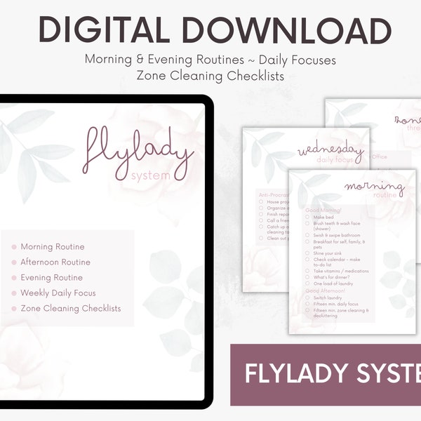 Flylady Control Journal - Etsy