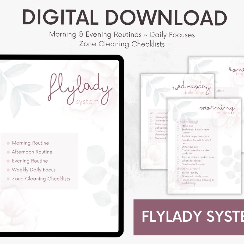 Flylady Control Journal - Etsy