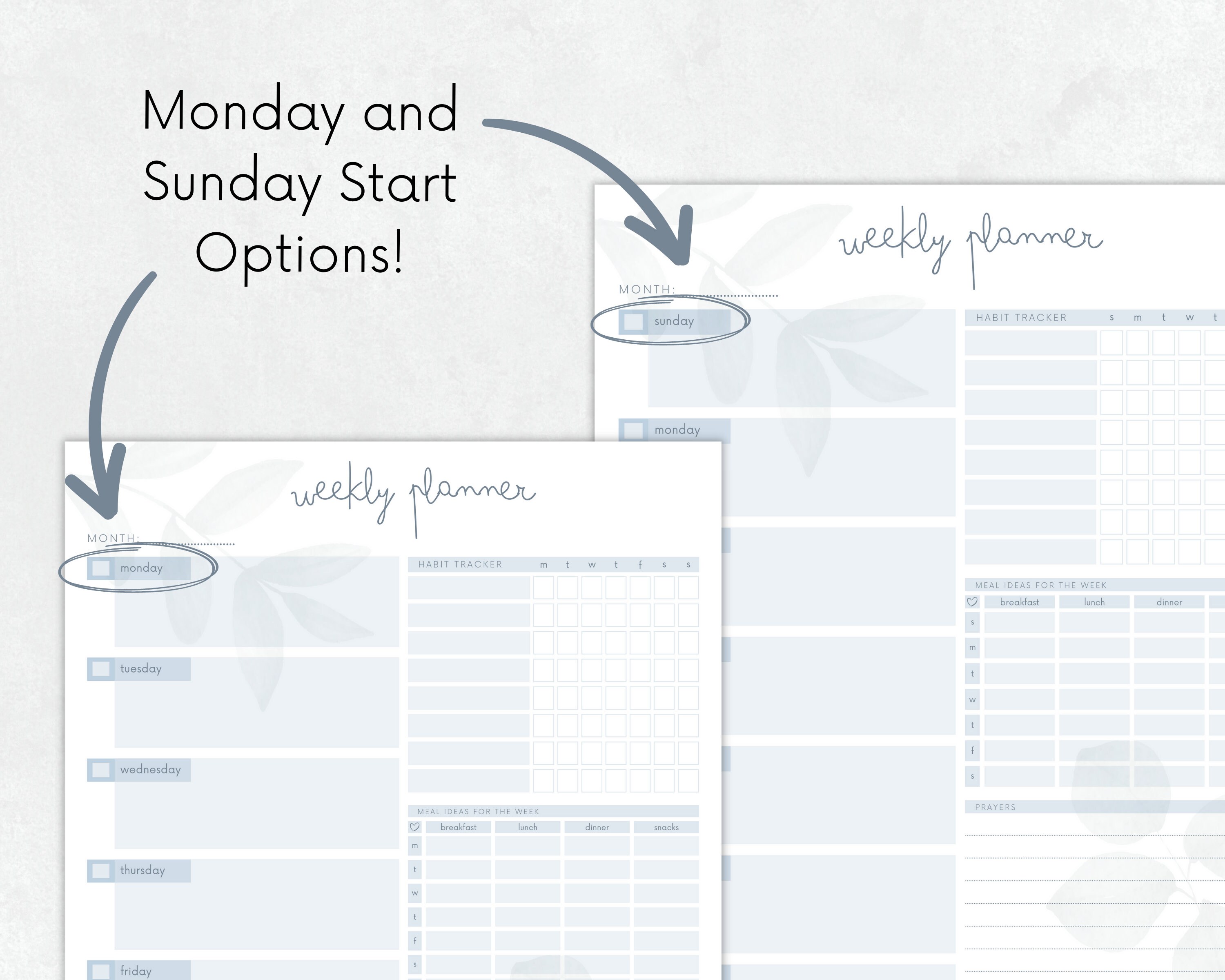 Christian Planner Printable, Printable Calendar, Calendar Printable ...