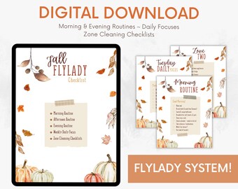 Printable Flylady Control Journal Fly Lady Planner Zone - Etsy
